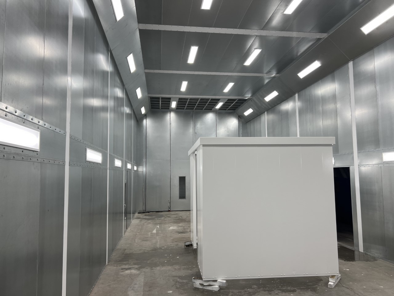 Our Paint Booth Is Perfect for Large Parts - Ameritex